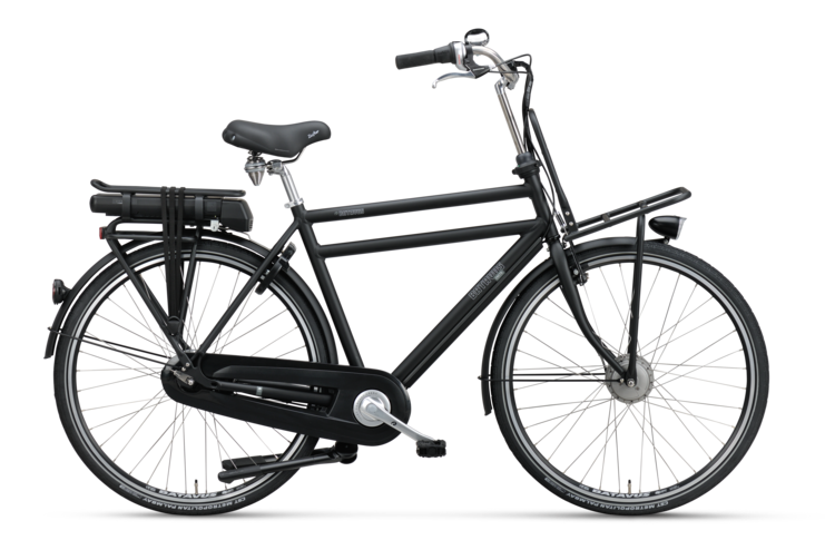 Batavus CNCTD. E-go® Elektrische herenfiets 300Wh - Fietshemel Edam