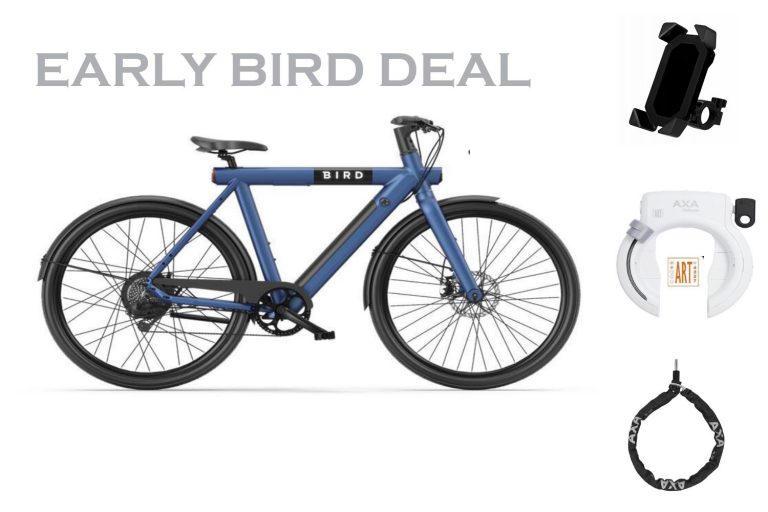 Bird Bike Elektrisch fiets heren Starling Blue - Fietshemel Edam